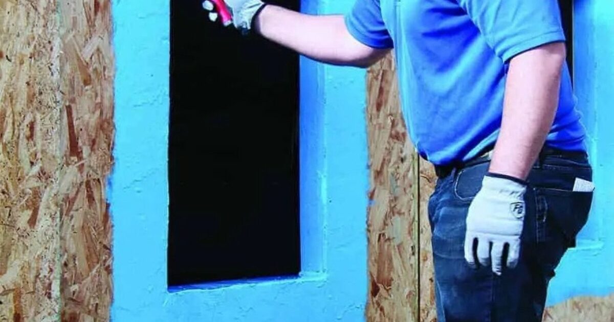 recessed window installation